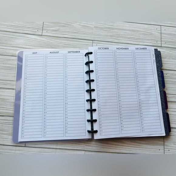 Hand Crafted | Office | Happy Planner Classic Size Weekly Layout Floral ...